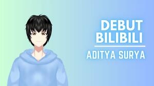 【Debut L2D Aditya Surya】Filsuf Anime #Vcreator | BiliBili