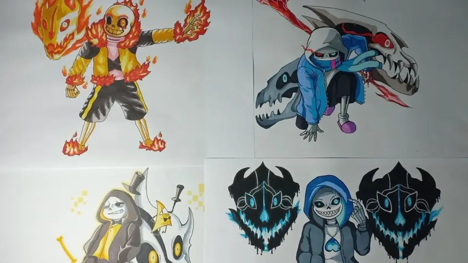 Xem ngay 50+ mẫu Hero Art vẽ Sans mới nhất với hiệu ứng độc đáo