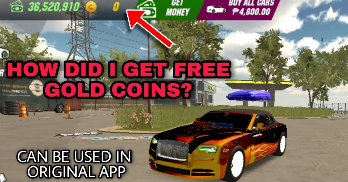 how do i get GOLD coins ? revealed in car parking multiplayer new ...