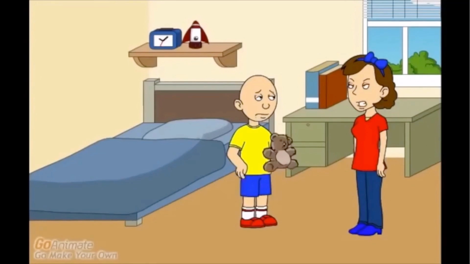 Goanimate Caillou Gets Grounded