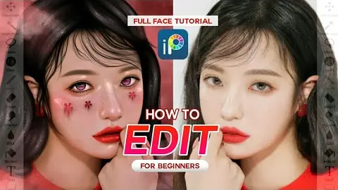 Hướng dẫn Cách vẽ môi trên ibispaint x cho người mới bắt đầu