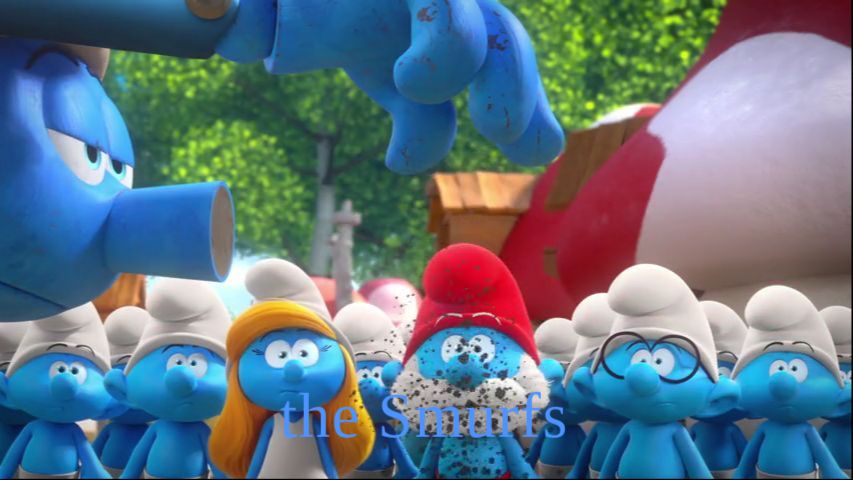 Dad Smurf Movie
