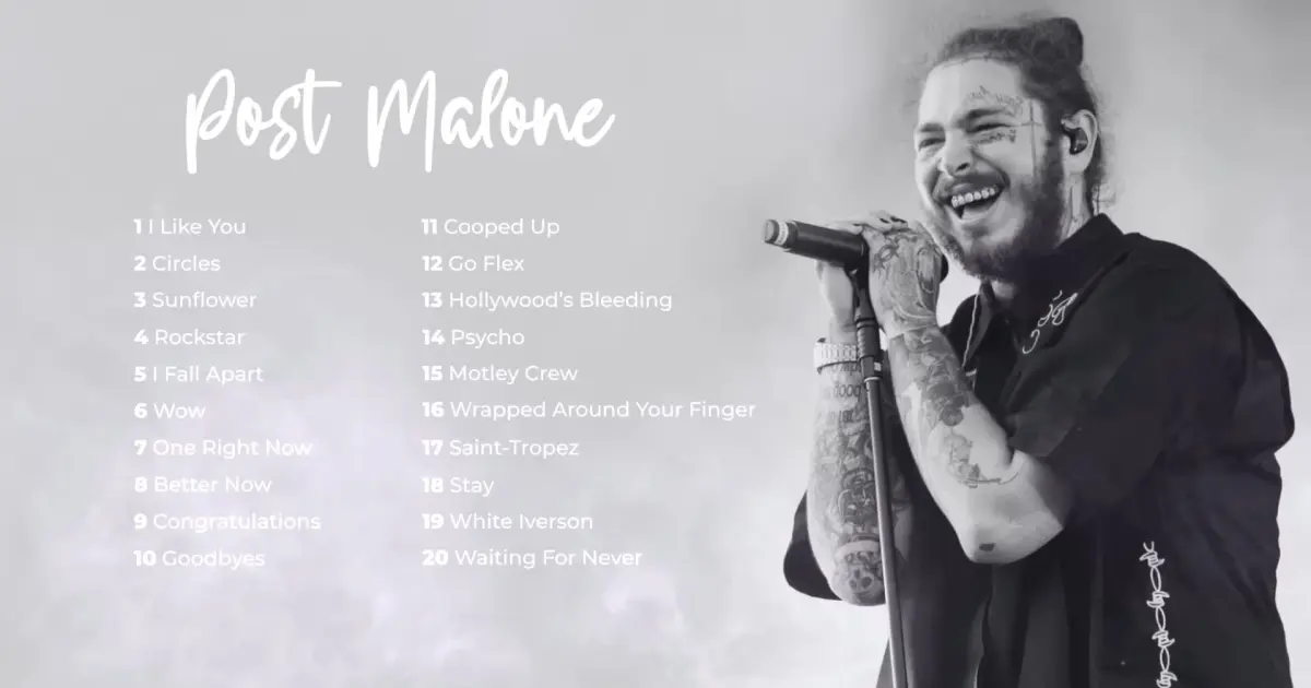 Post Malone- Top 20 Spotify Songs Playlist Mix - Bilibili