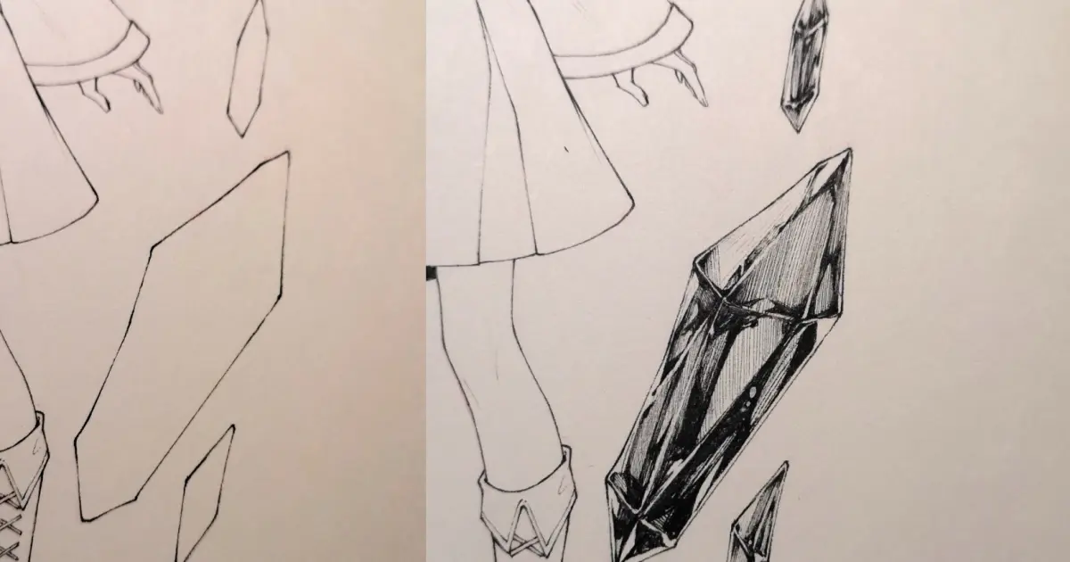 [Hand-painted] Adorable Rabbit Crystal Heart ~ Shiny spar can't draw ...