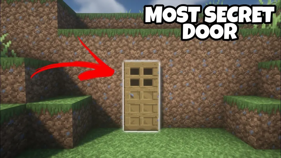 Minecraft Underground Base Entrance