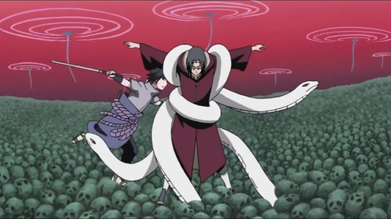Sasuke And Itachi Vs Kabuto