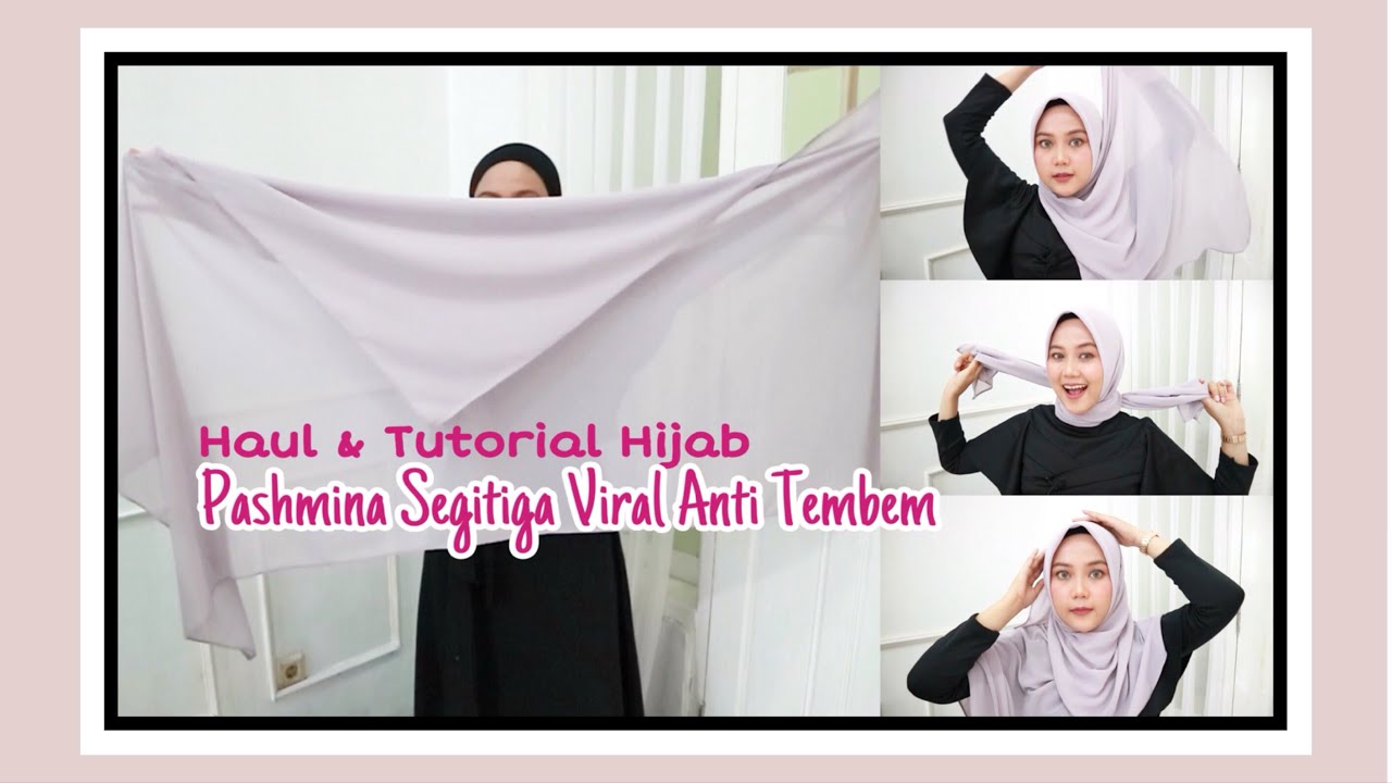 Tutorial Hijab Segitiga