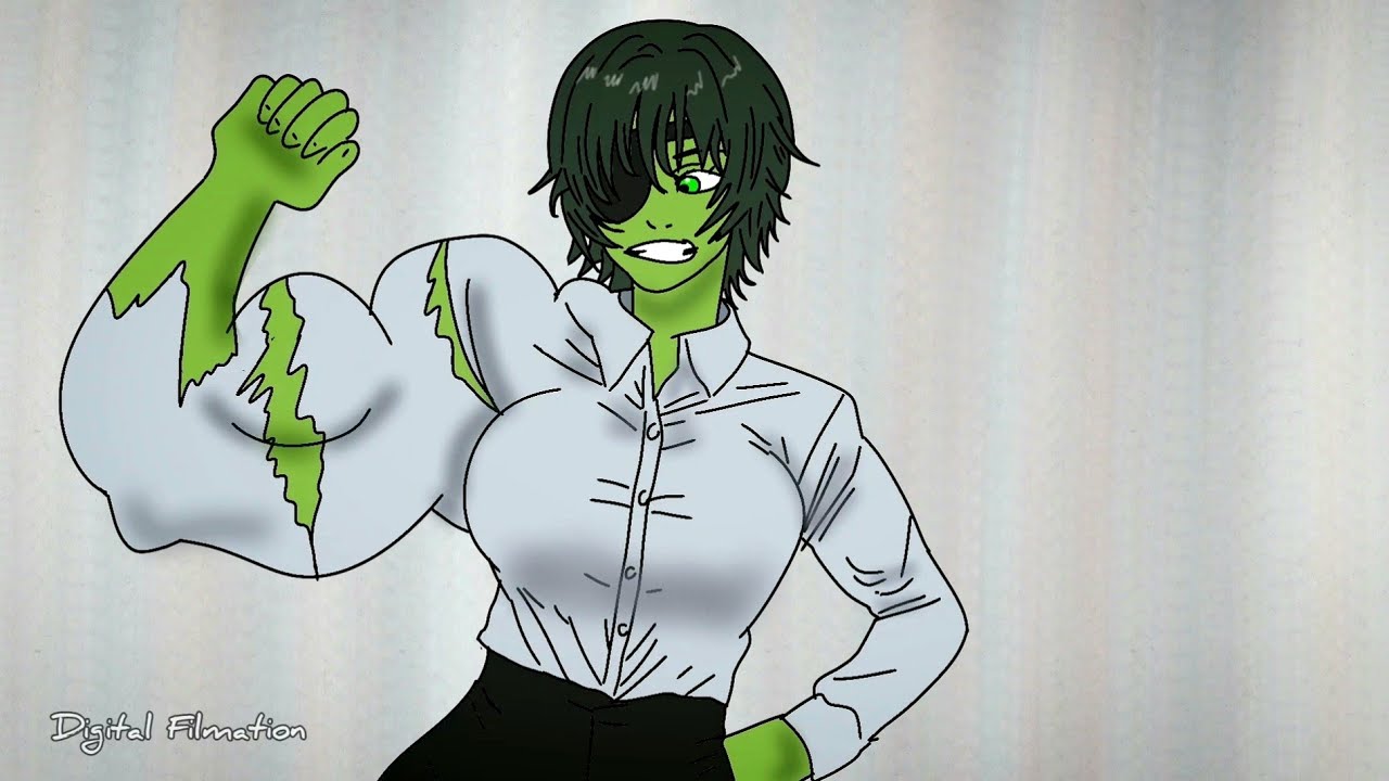 Animation De La Transformation De She Hulk She Hulk Transformation On