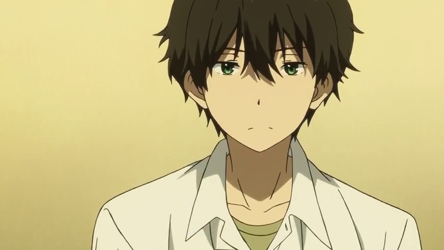 Hyouka Oreki Smiling