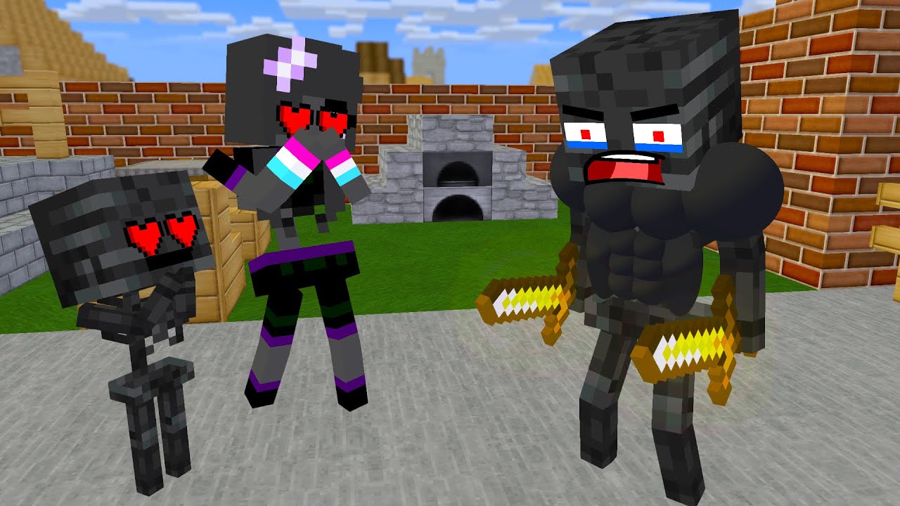 Minecraft Wither Skeleton Girl
