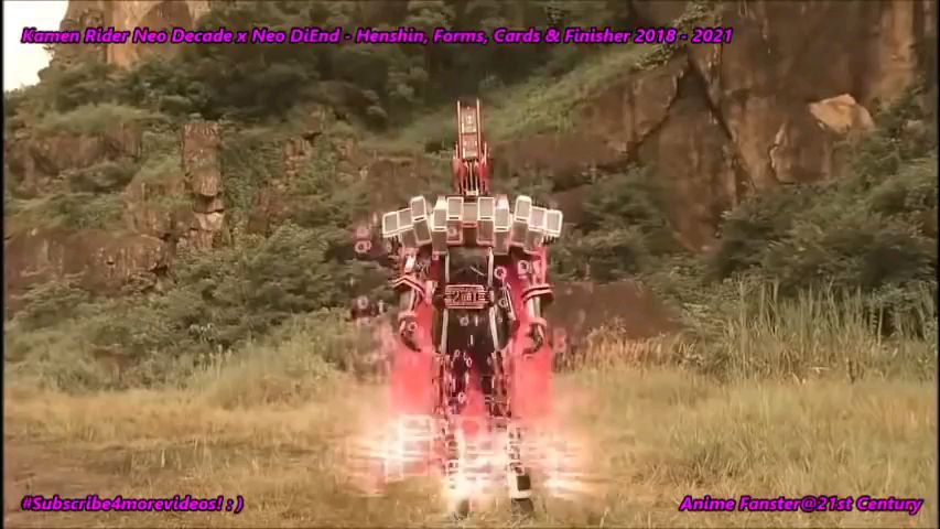 Kamen Rider Dark Decade Henshin