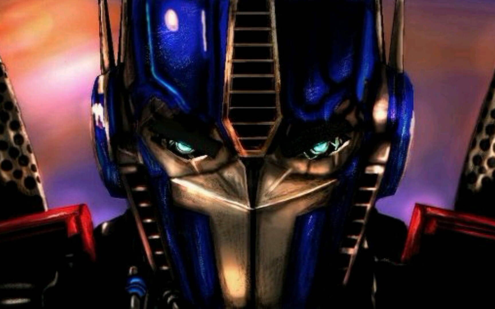 Optimus Prime Face Wallpaper