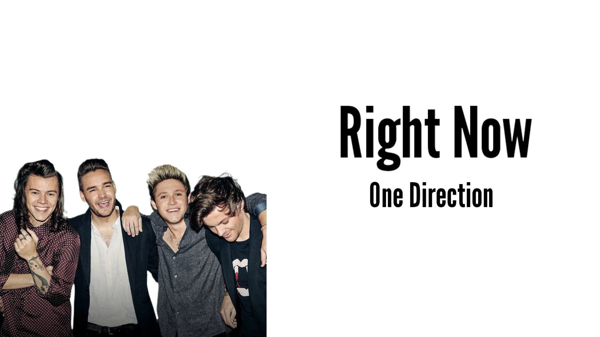 Right Now One Direction