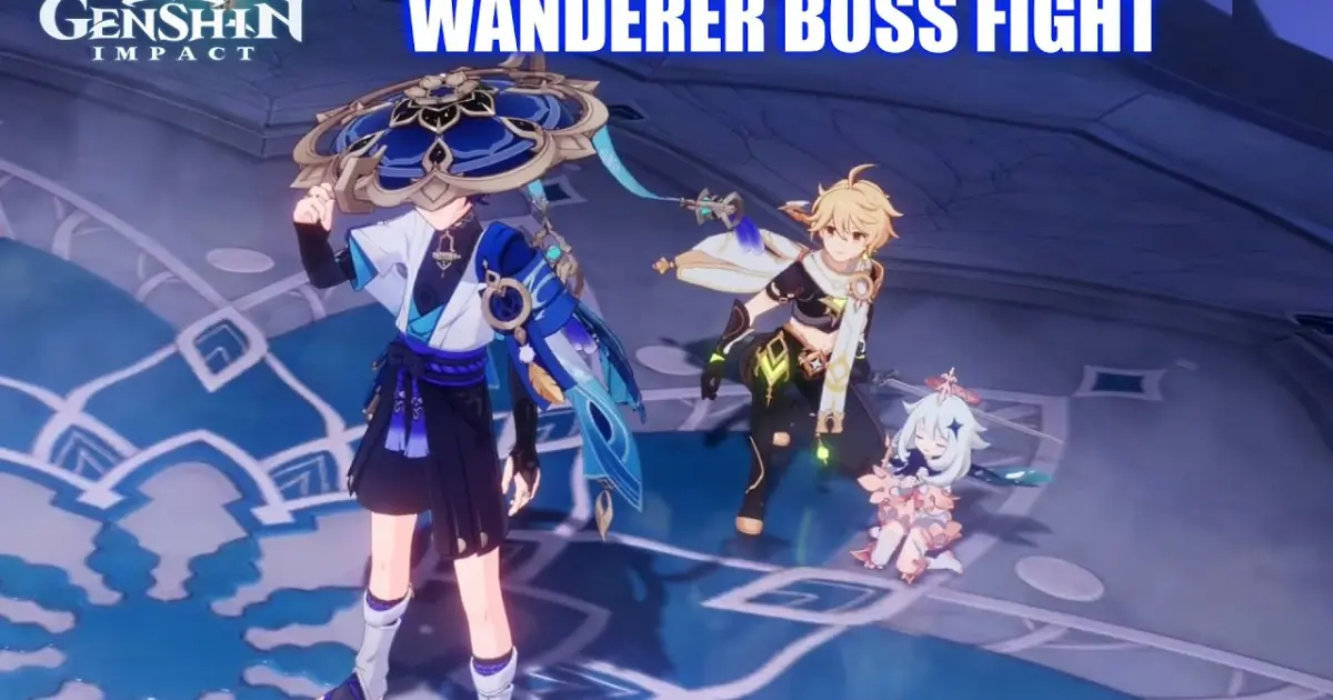 Genshin Impact - Wanderer Boss Fight (Scaramouche vs Wanderer) - Bilibili