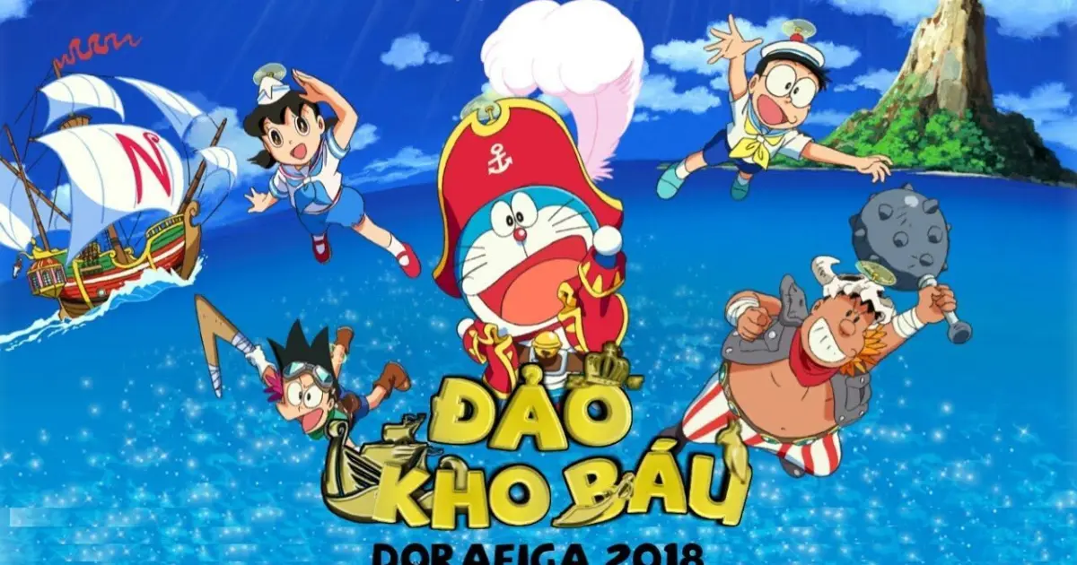 (Movie) Doraemon & Nobita| Movie 38: Nobita Và Đảo Giấu Vàng. - Bilibili