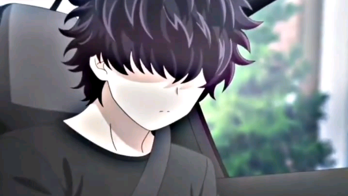 Hình ảnh anime tóc che mắt đáng yêu và cuốn hút