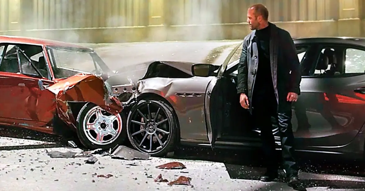 Jason Statham destroys Vin Diesel's car | Fast & Furious 7 | CLIP ...