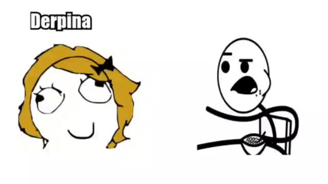 Derpina Meme Rage