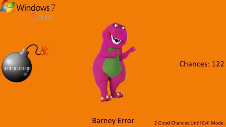 BiliBili search - Barney Error