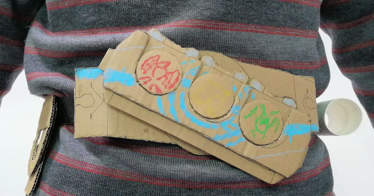 Make a Kamen Rider ooo belt out of cardboard! - Bilibili
