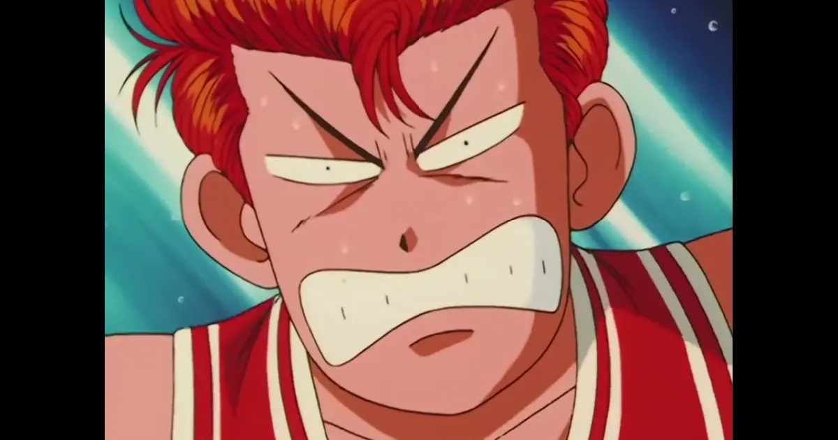 Hanamichi Sakuragi Angry