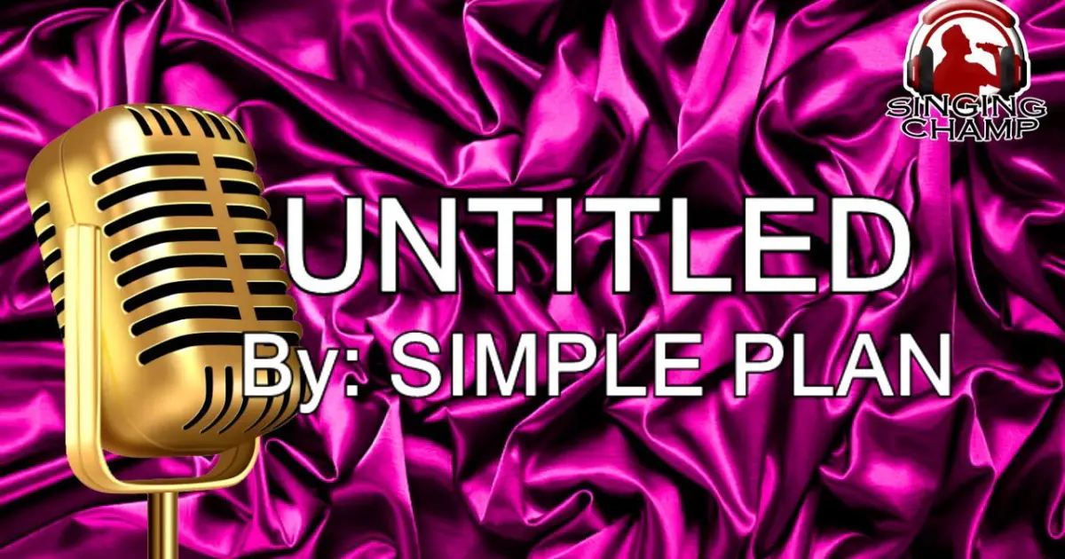 UNTITLED SIMPLE PLAN (KARAOKE SIPRA) - Bilibili