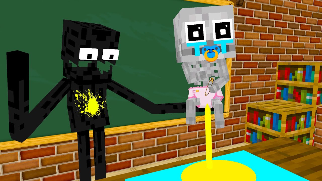 Baby Skeleton Minecraft