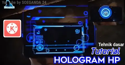 Tutorial Tehnik dasar auto tracking 3D Hologram Kinemaster - Bilibili