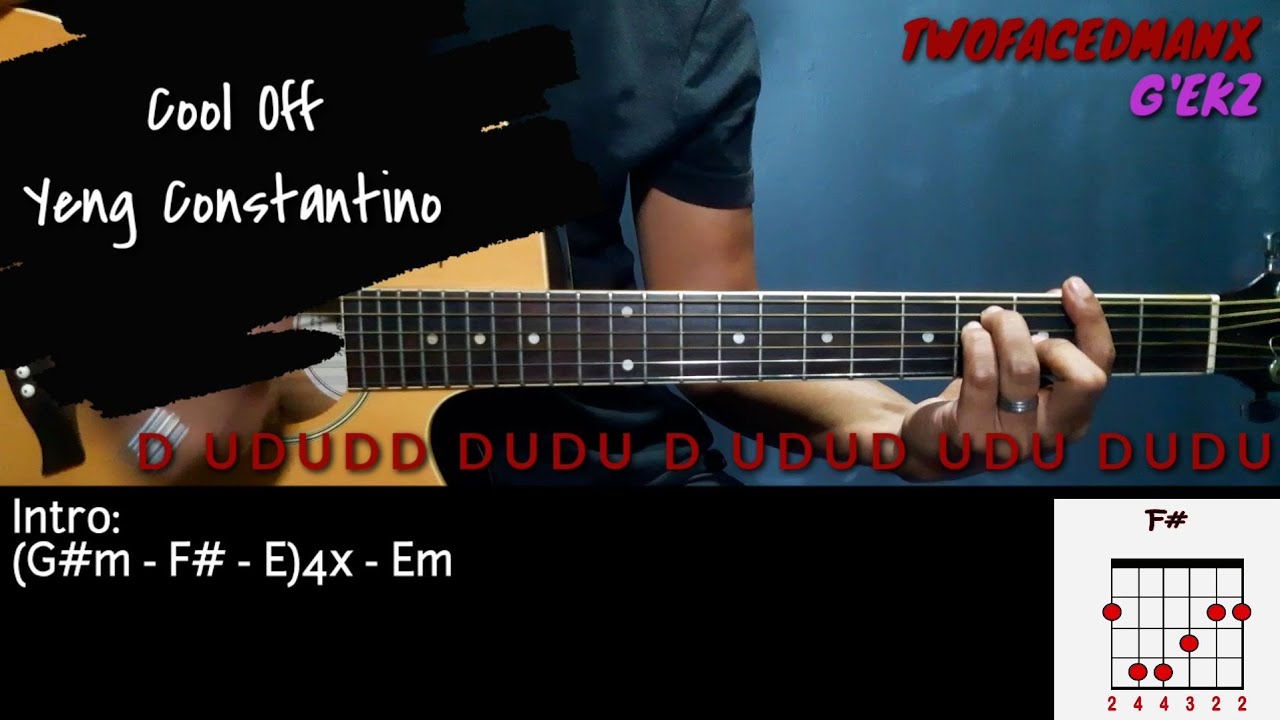 Cool Off Guitar Chords