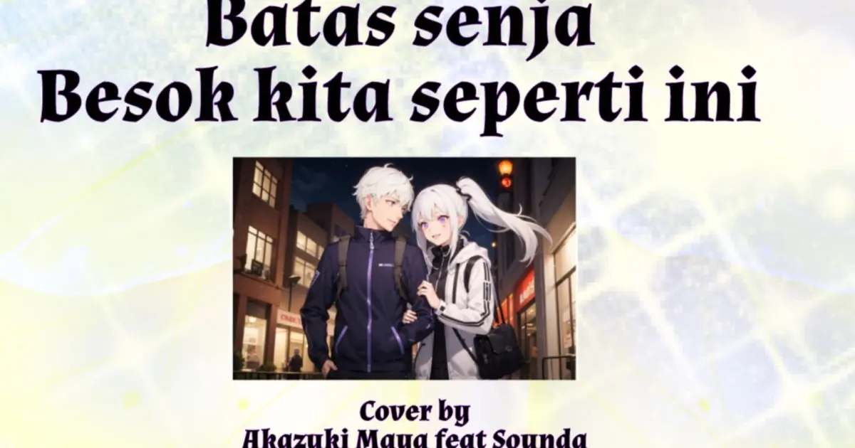 Batas Senja – Nanti Kita Seperti Ini Cover by Akazuki Maya feat Sounda - Bilibili