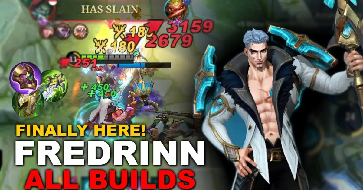 FREDRINN IS HERE! Fredrinn New Hero One Shot Damage Build | MLBB - Bilibili