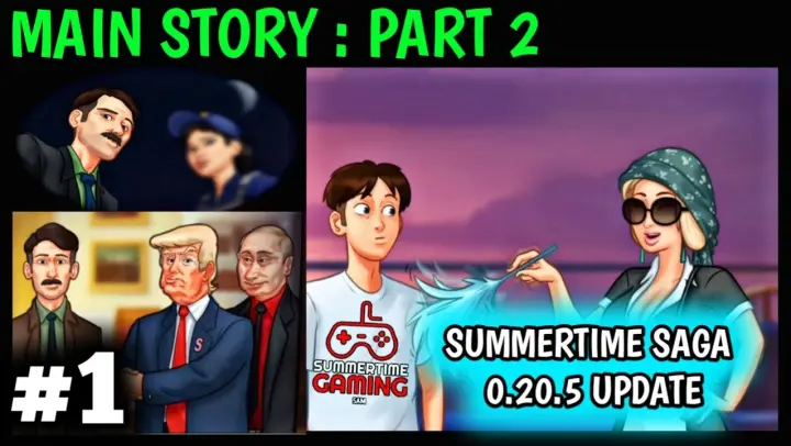 Summertime saga 0.20.1 Main Story: Part 1 | Full Walkthrough #1 - Bilibili
