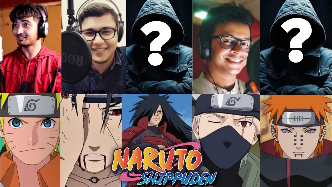 Naruto Shippuden Voice Actors