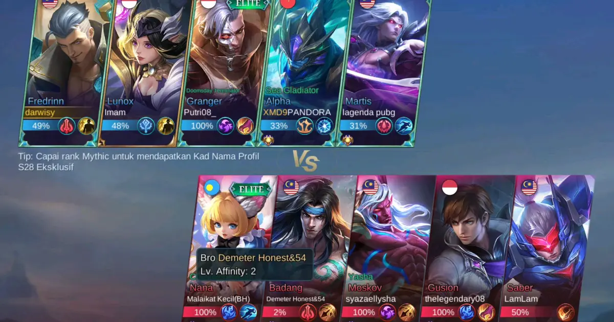 MLBB fight - Bilibili