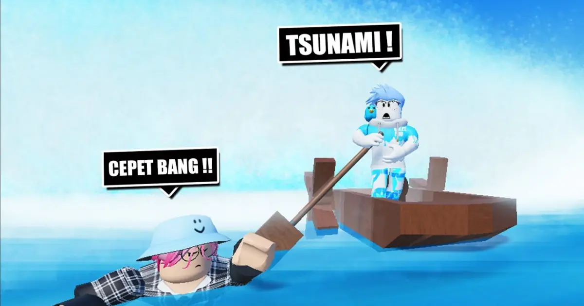 APA INI !! KITA TEMUKAN TEMPAT RAHASIA & BERTAHAN DARI BENCANA TSUNAMI ...