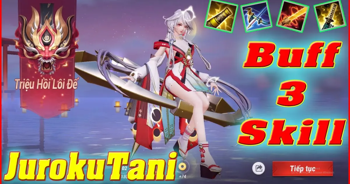 🌸Onmyoji Arena: JurokuTani - Buff Sức Mạnh Lần 2, Lên Đồ Sát Thương Cũng Mạnh - Bilibili