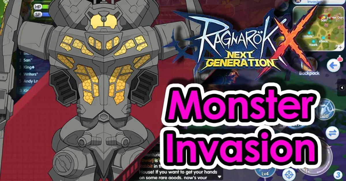 [ROX] How To Get over 40K Points In Monster Invasion Mini Game ...