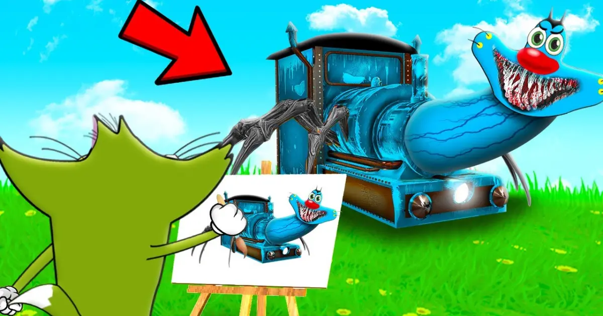 Roblox Draw And Apply In Doodle Draw With Oggy And Jack | Rock Indian ...