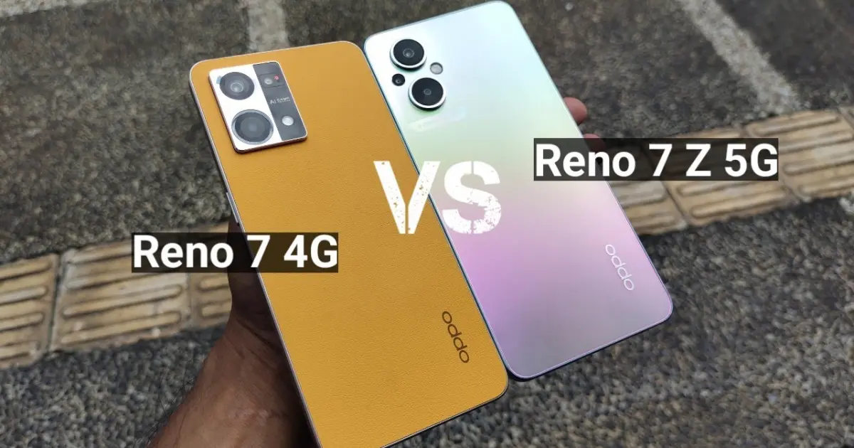 OPPO RENO 7 4G VS OPPO RENO 7 5G || MENDING YANG MANA? - Bilibili