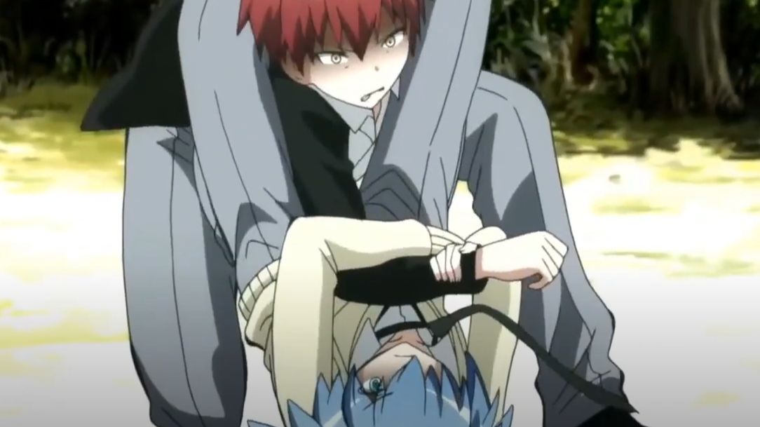 Nagisa And Karma Fight Assassination Classroom/#1459638 Zerochan
