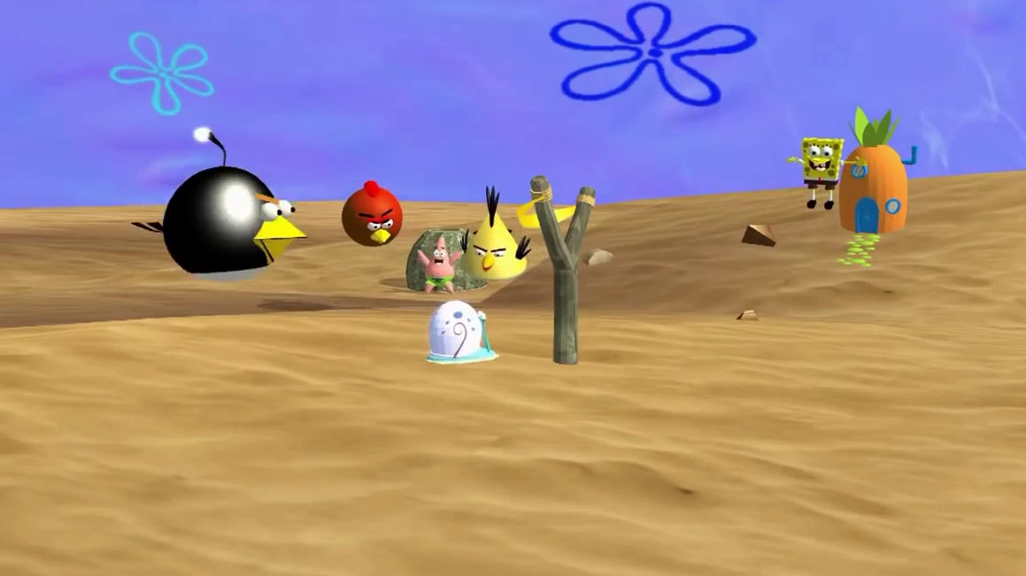 Angry Birds Spongebob