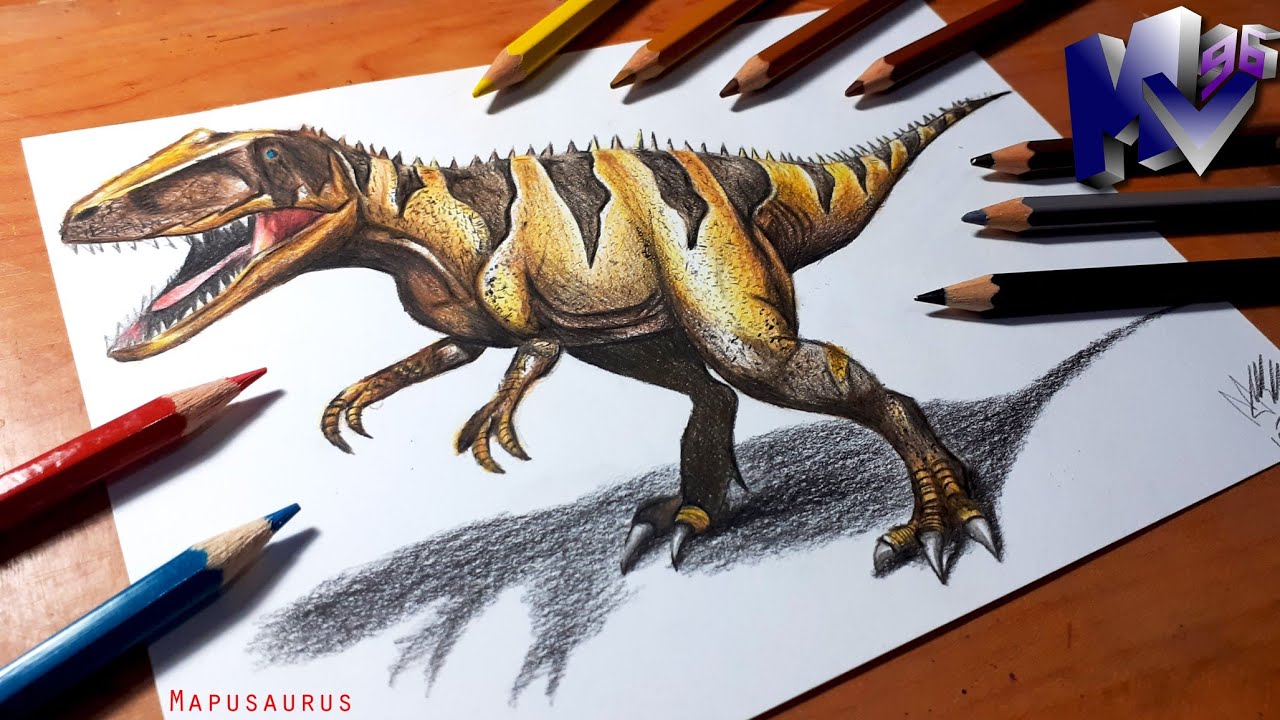 Dinosaur King Mapusaurus Card