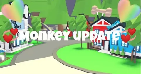 Monkey Update-Roblox Adopt me - Bilibili