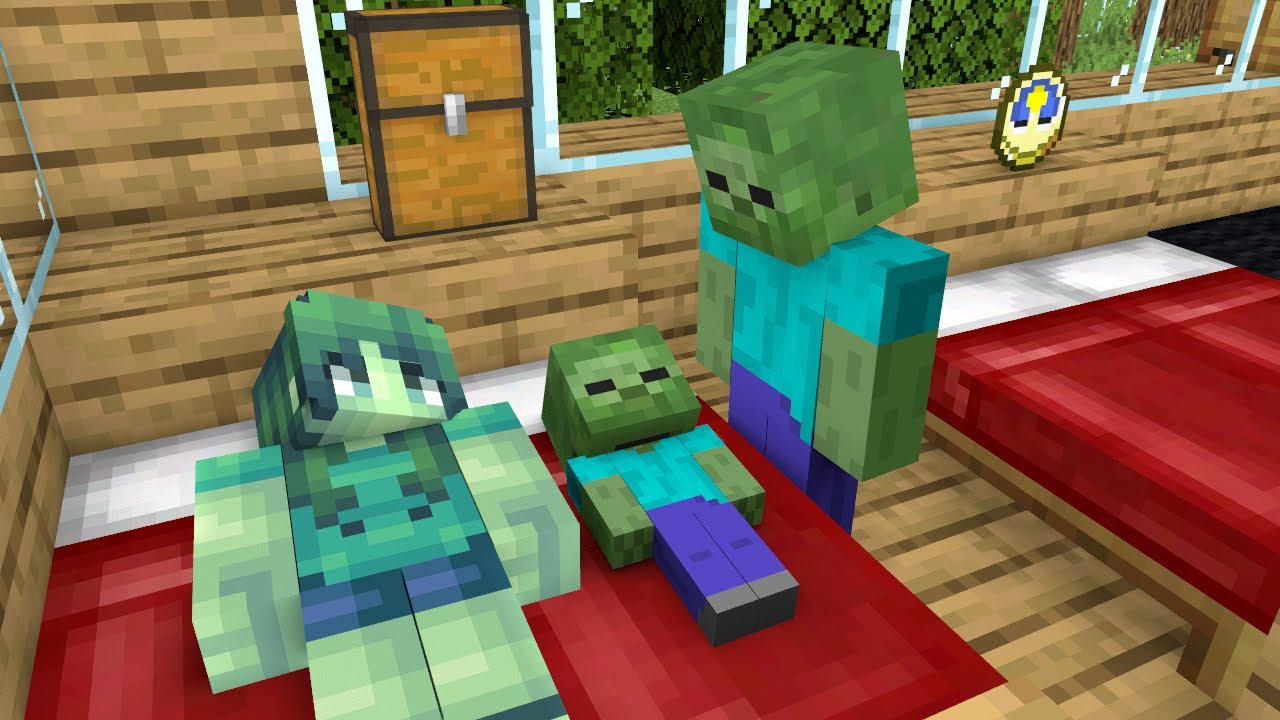 Funny Minecraft Zombie