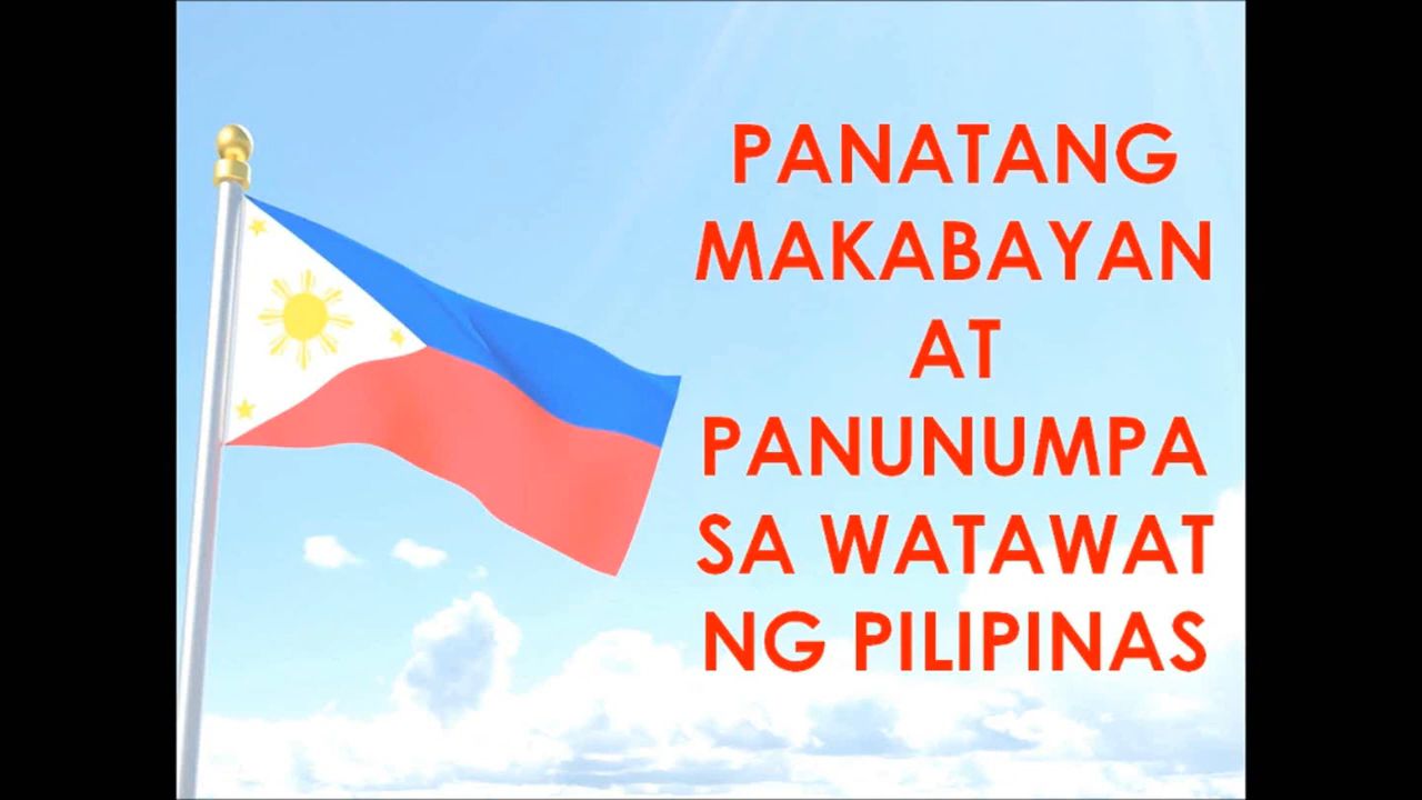 Panunumpa Sa Watawat Bulletin Board Bundle Design Template For