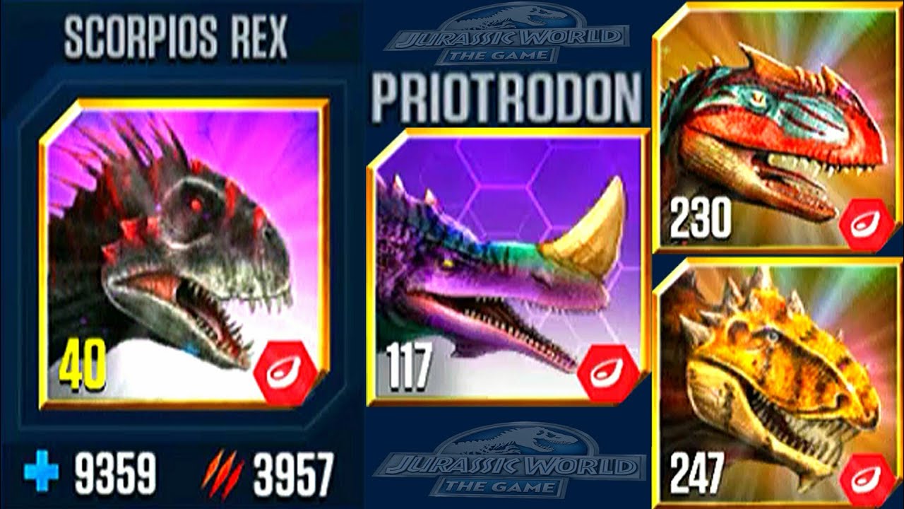 The Game Priotrodon Jurassic World