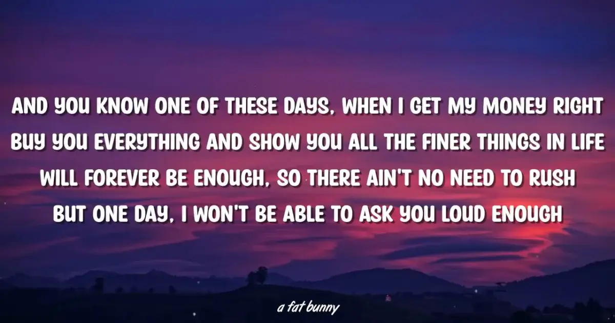 MARRY ME (lyrics) - Bilibili