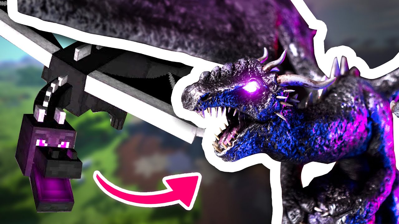 Minecraft Mobs In Real Life Enderdragon