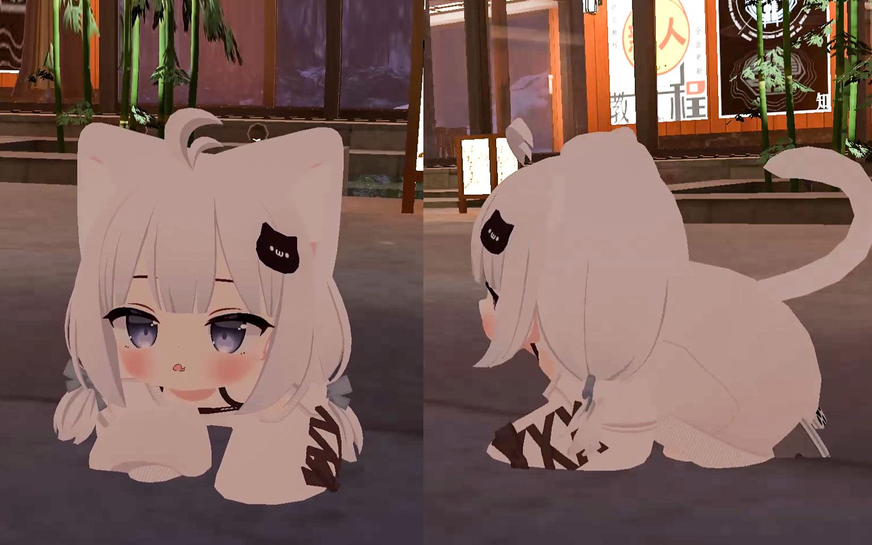 Chibi Nezuko Kimetsu No Yaiba Vrchat Avatar 3d Model By Jinsters
