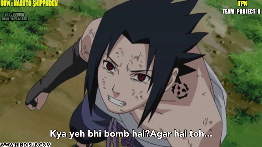 Sasuke Shirtless Episode